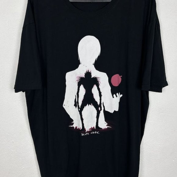 Gildan | Shirts | Vintage Anime Death Note Shinigami Ryuk Yagami Apple ...